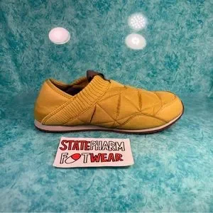 Teva | Shoes | Teva Reember Quilted Bootie Mens Yellow Low Top Slip On ...